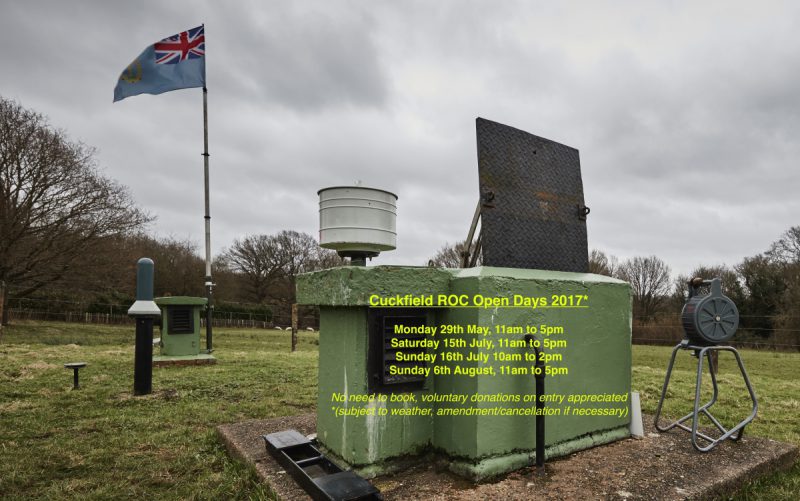 Cuckfield ROC Post Open Days 2017 – TheTimeChamber